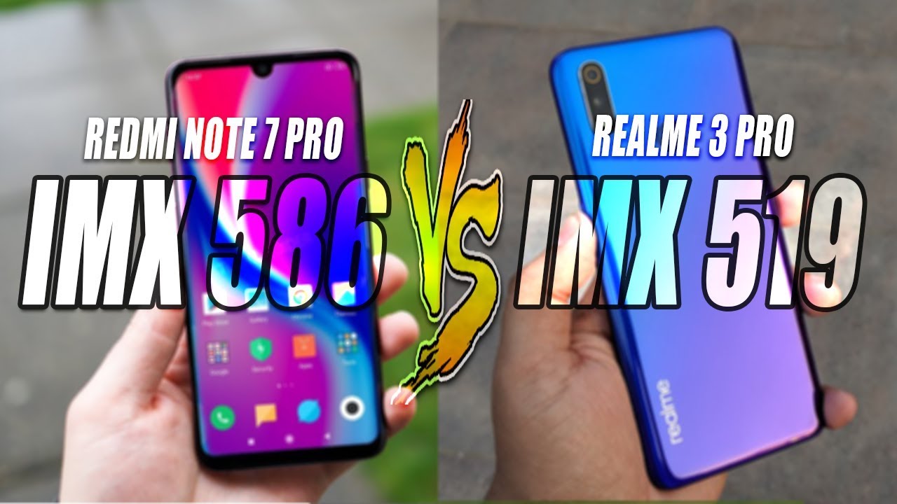 Sony IMX 586 Vs IMX 519 Comparison - Which is better ?? - YouTube