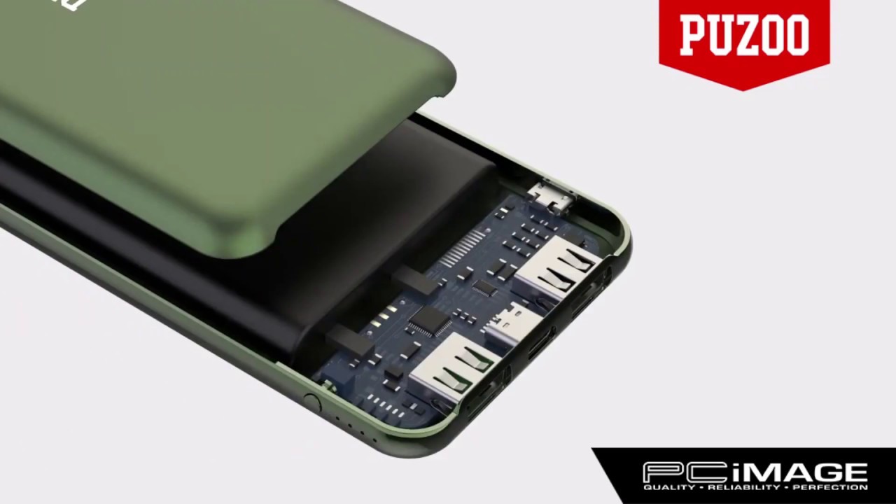 PUZOO PD15 MARS 10000MAH QC 4+, PD POWER BANK 3 - YouTube