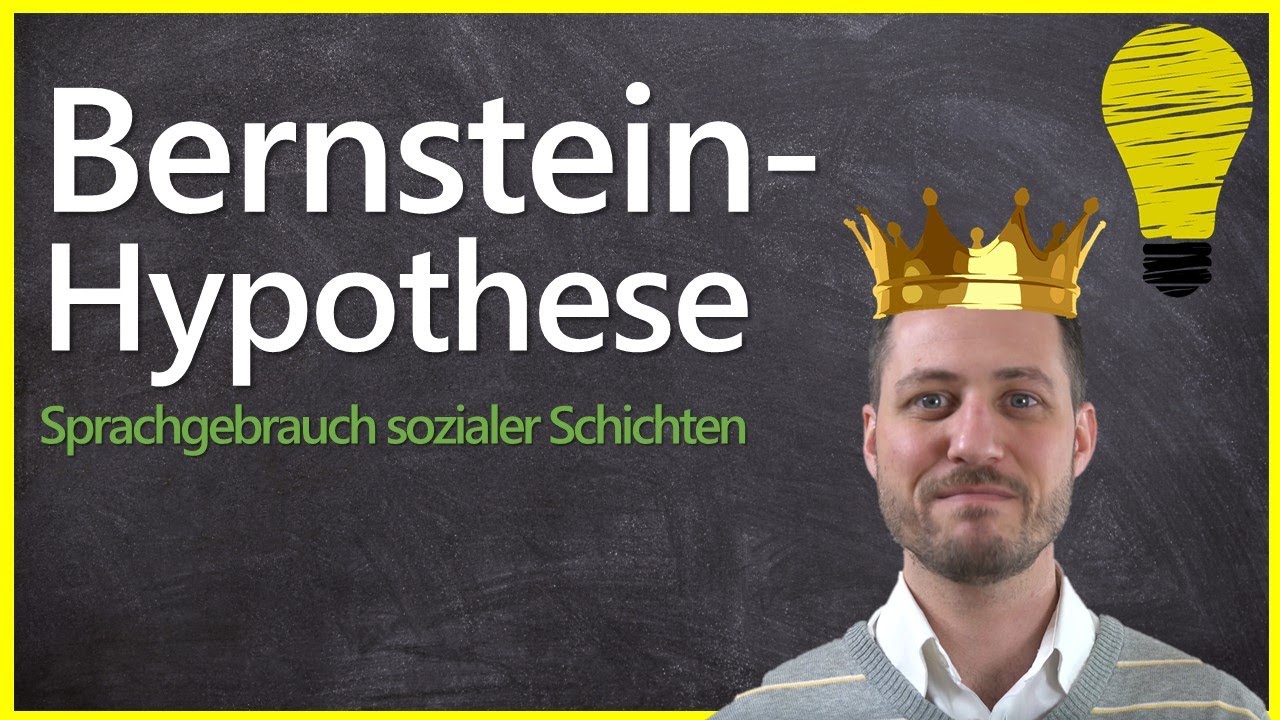 Bernstein-Hypothese: Sprache sozialer Schichten - elaborierter vs ...