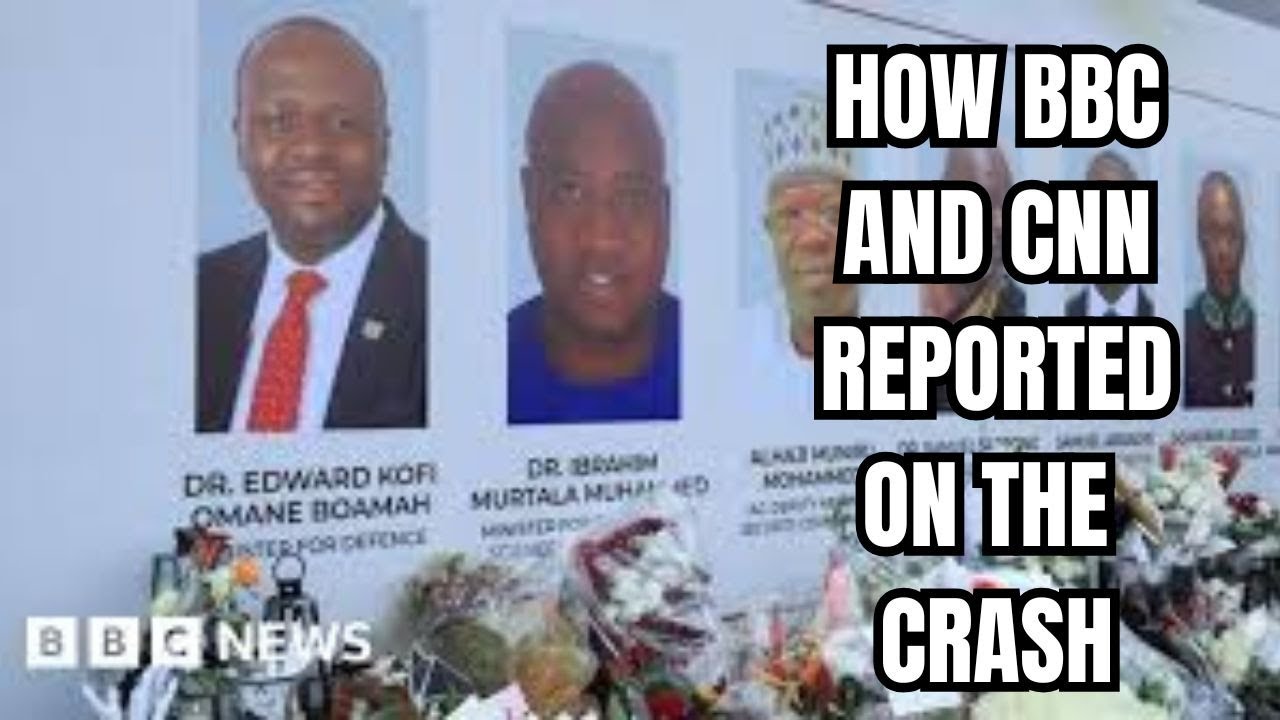 How BBC and CNN reported on the helicopter crash, how the black box was ...