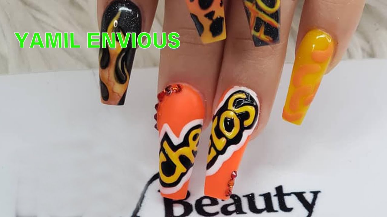 NEW NAIL ART | NAIL TECHNICIAN - YAMIL ENVIOUS | THE BEST NAIL ART ...