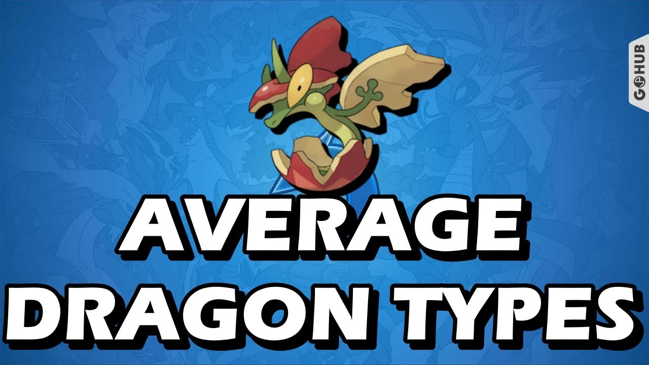 The Most AVERAGE Dragon Type Pokemon Of EACH Generation! - YouTube