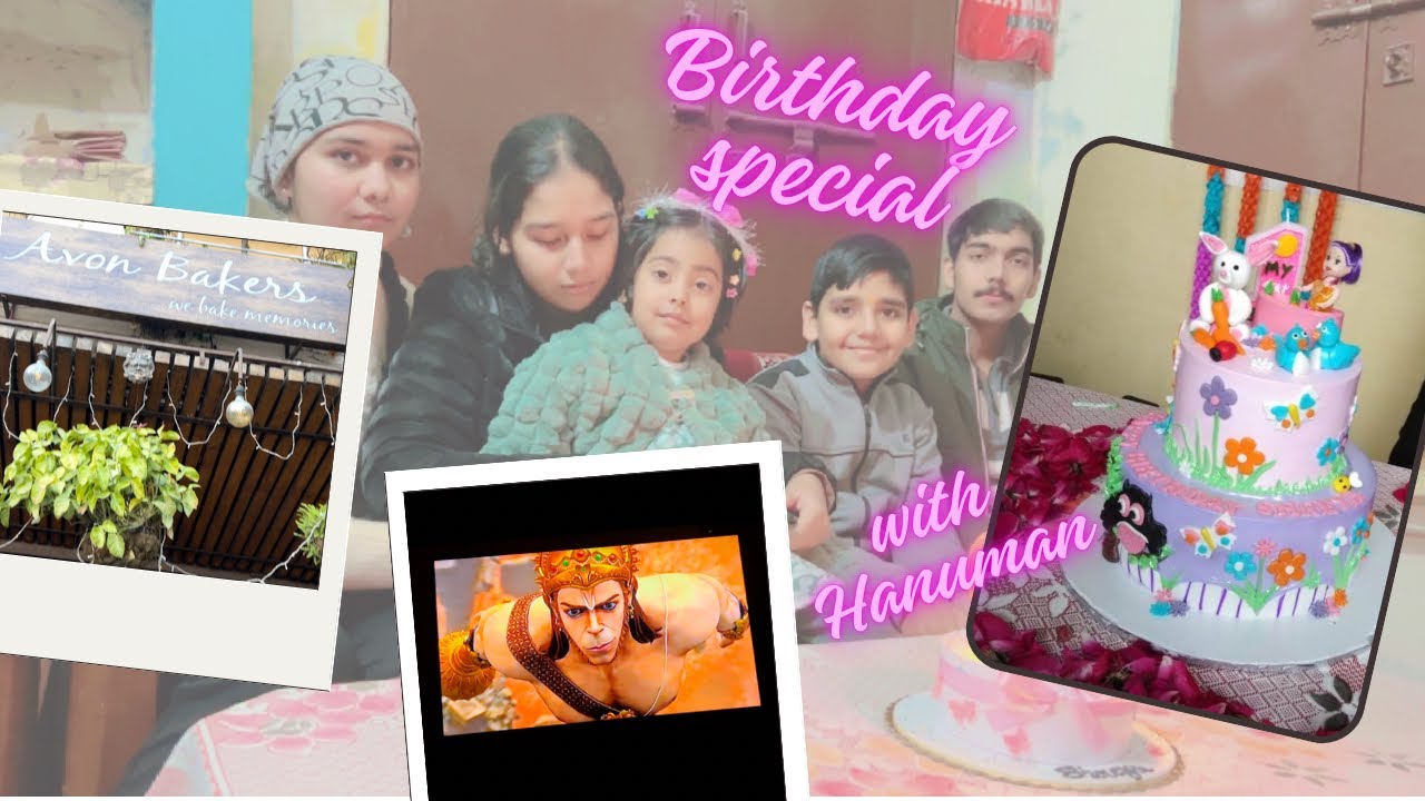 Birthday special with Hanuman || Best cake in Meerut || - YouTube