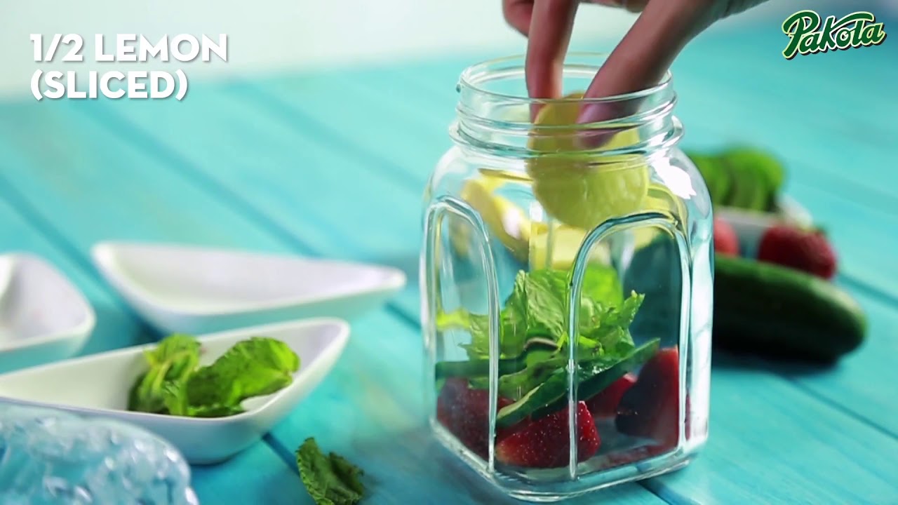 Pakola Recipe Strawberry & Cucumber Refresher - YouTube