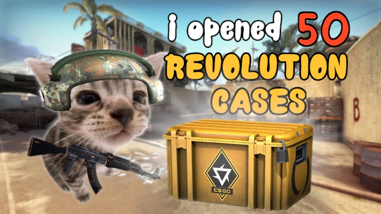 i decided to open 50 revolution cases - YouTube