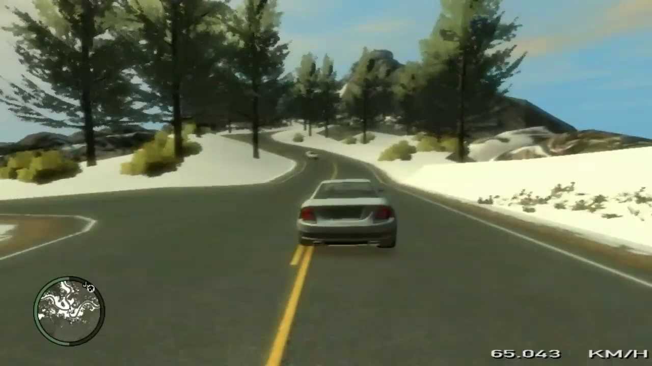 GTA IV - Countryside Mountains V [MAP MOD] - YouTube
