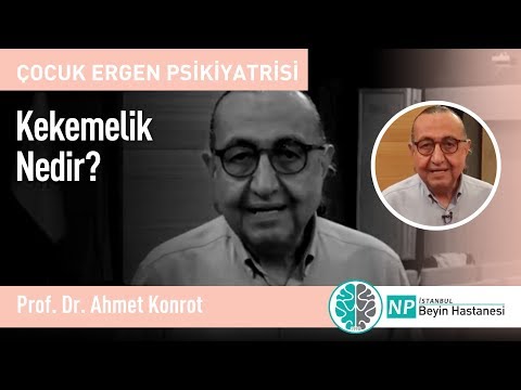 Prof. Dr. Ahmet Konrot - Kekemelik Nedir?