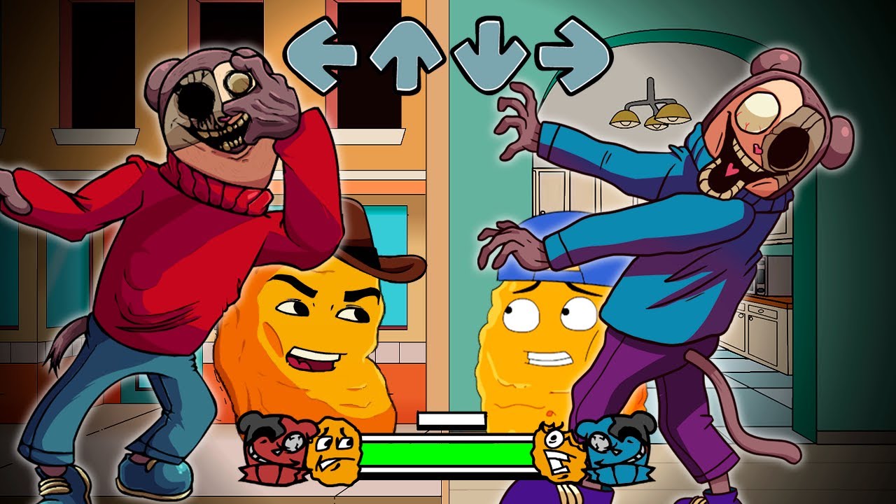 FnF Twiddlefinger x Triflethumb - JIMMY & Nugget VS MAX & Nugget ...