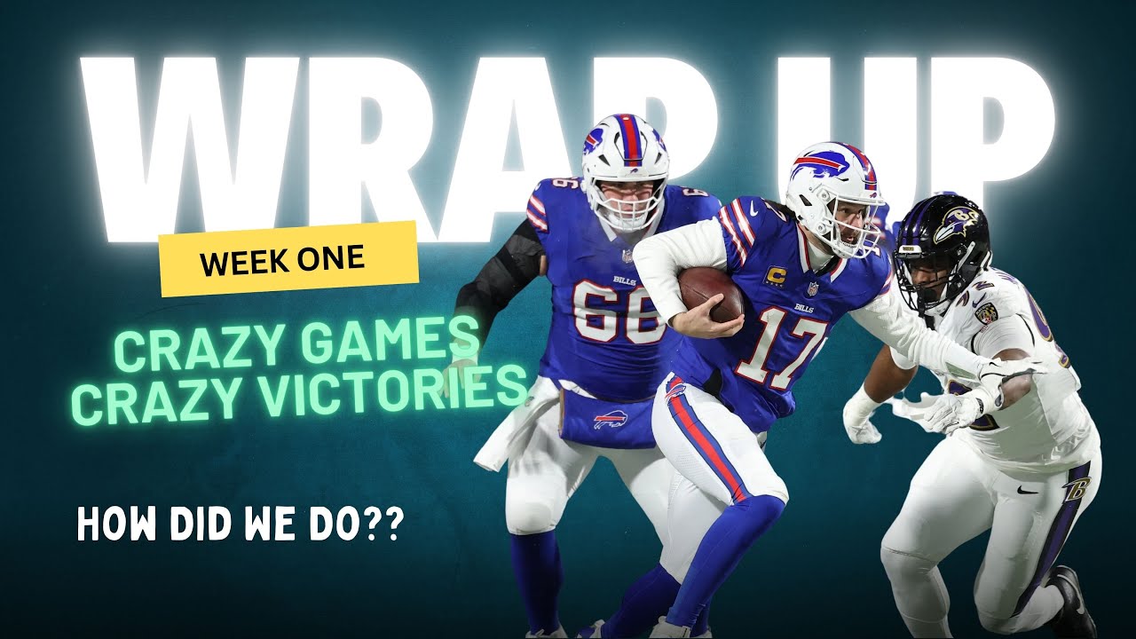 NFL Week One: Surprising Upsets and Game Changing Moments! - YouTube