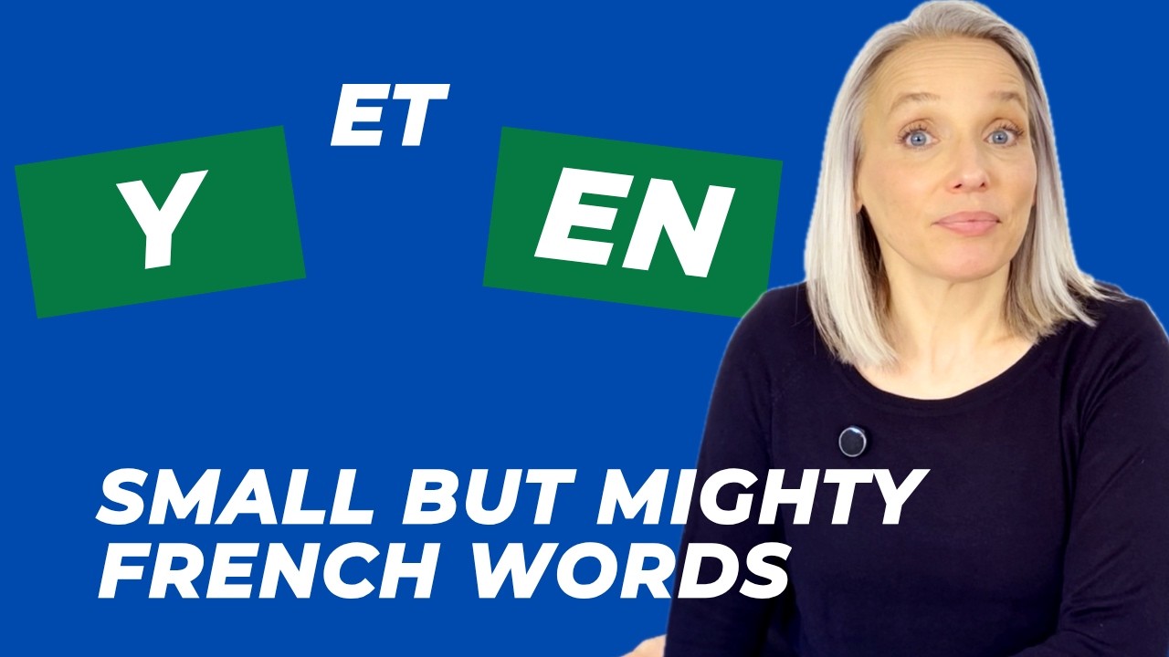 How to use Y and EN en Français, the most useful French words ! - YouTube