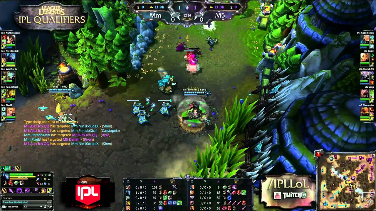 Mm vs M5 - Game 1 - IPL4 Qualifiers - League of Legends - YouTube