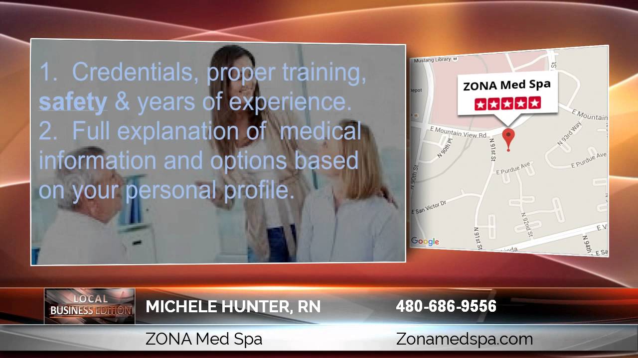Michele Hunter, RN Of ZONA Med Spa: Secrets On How To Look For The Best ...