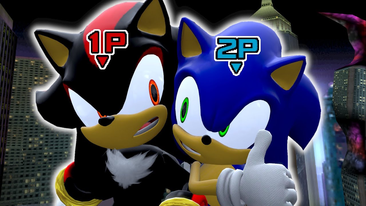 Can you beat Shadow the Hedgehog using ONLY Player 2? - YouTube