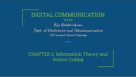 Info theory and source code - YouTube