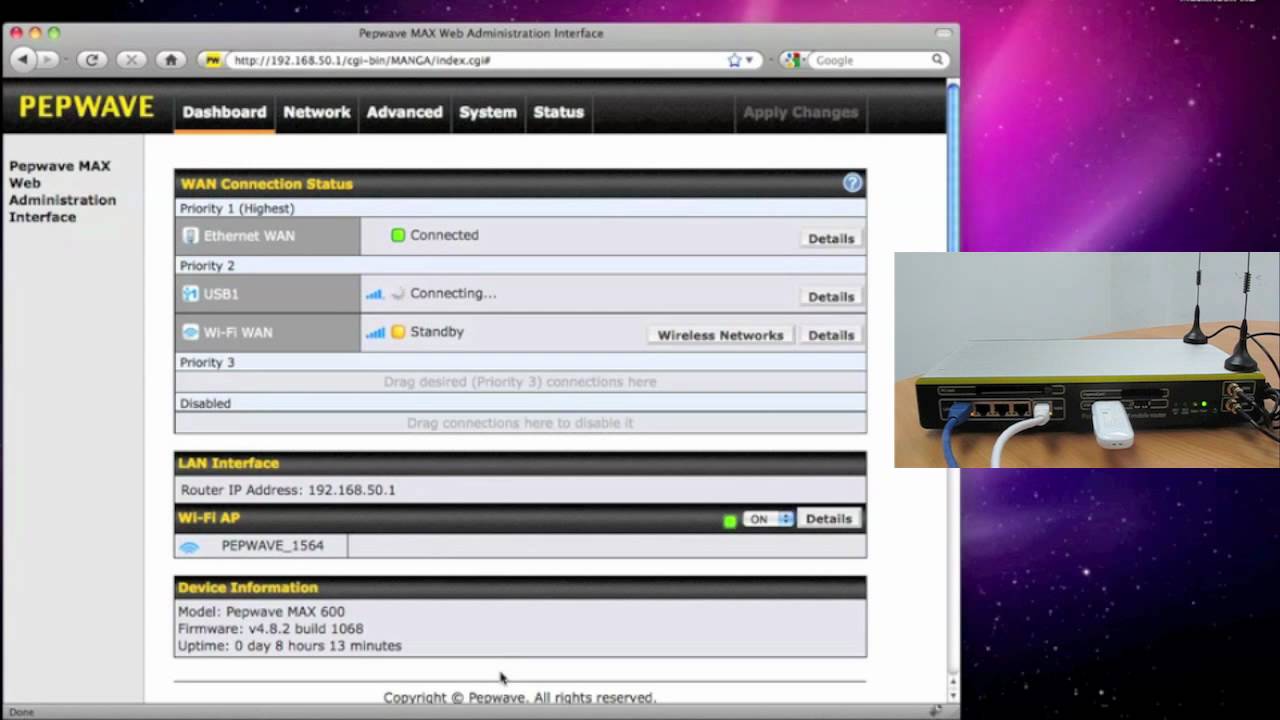 Pepwave: MAX Mobile Router Introduction - YouTube