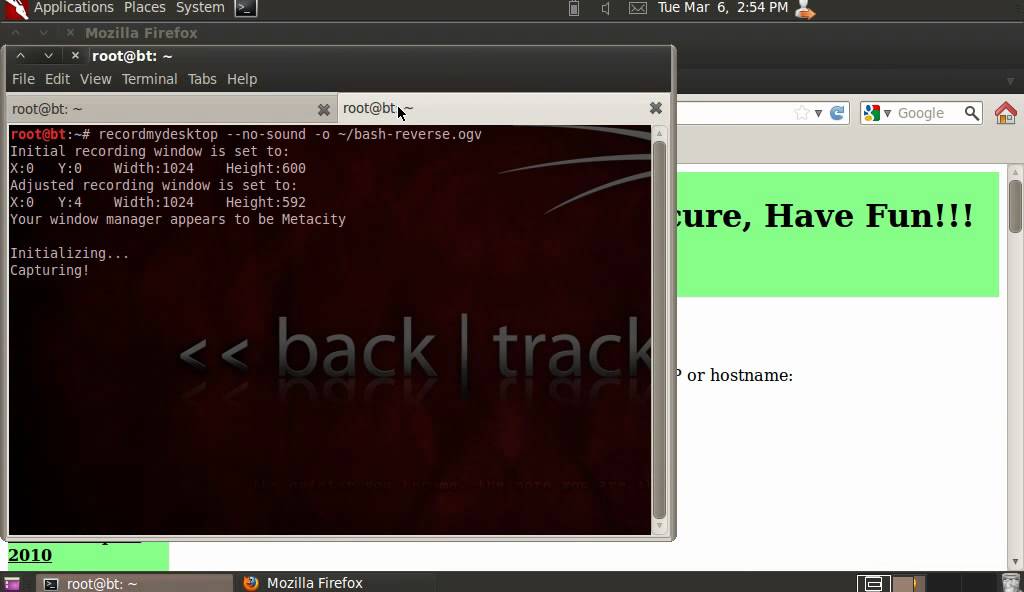 BASH /dev/tcp reverse shell demo with Mutillidae - YouTube