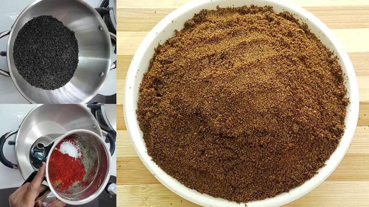 Gurellu chutney pudi | Uttarkarnataka traditional uchellu chutney pudi ...