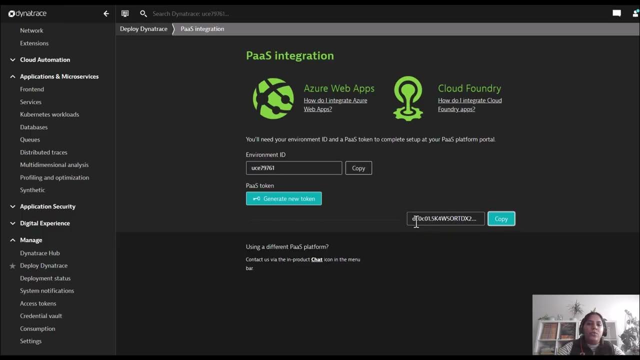 How to deploy Dynatrace on Azure Web app - YouTube