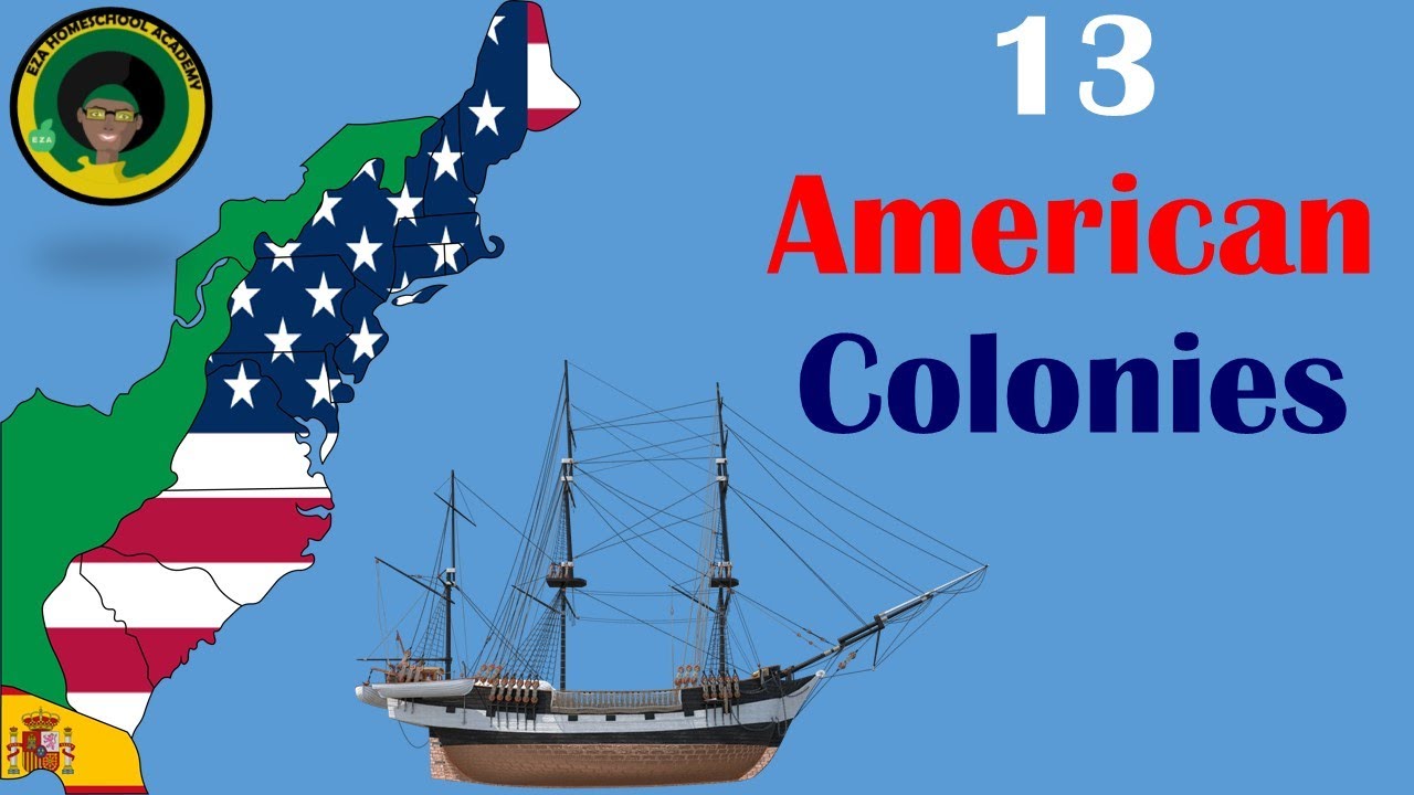 13 American Colonies | US History | - YouTube