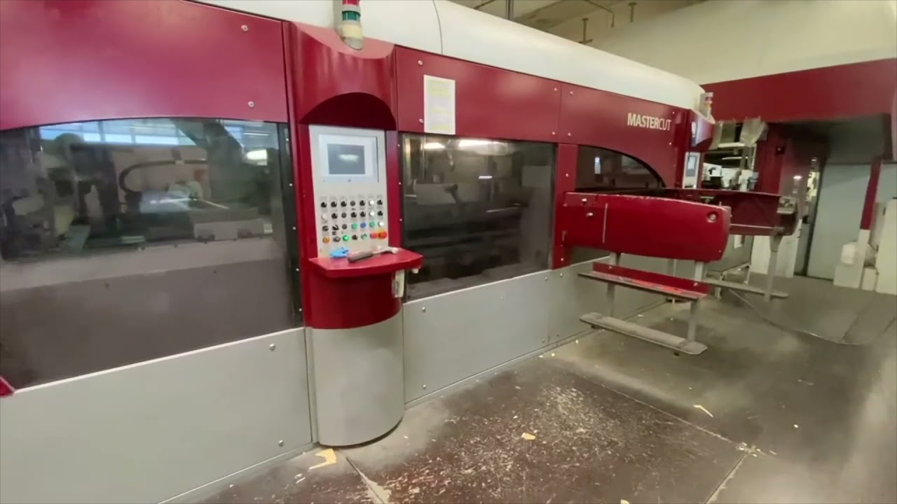 Bobst Mastercut Line - FLEXO 1624 -Transfer Mastercut 1.7- Breaker and ...