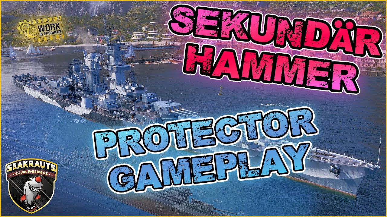 Ultimative Sekundär! 🛠️ PROTECTOR Gefecht ⚓ World of Warships 🛟 - YouTube