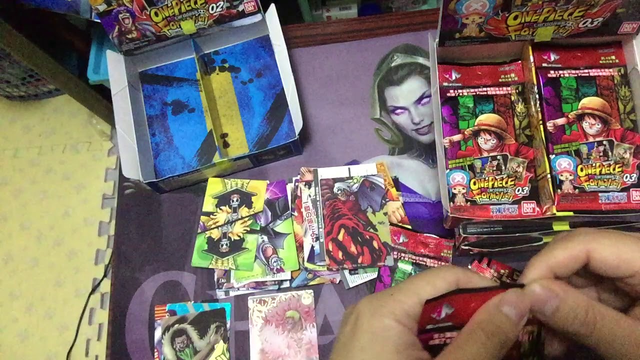 One piece AR card Formation box opening 03 - YouTube