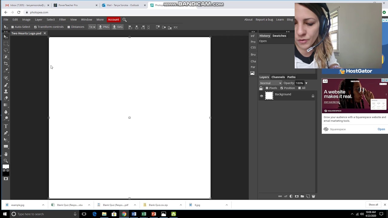 Your Logo Design Begin Photopea - YouTube