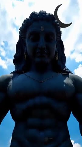 What if the Adiyogi bust came to life? Imagine the cosmic dance of ...