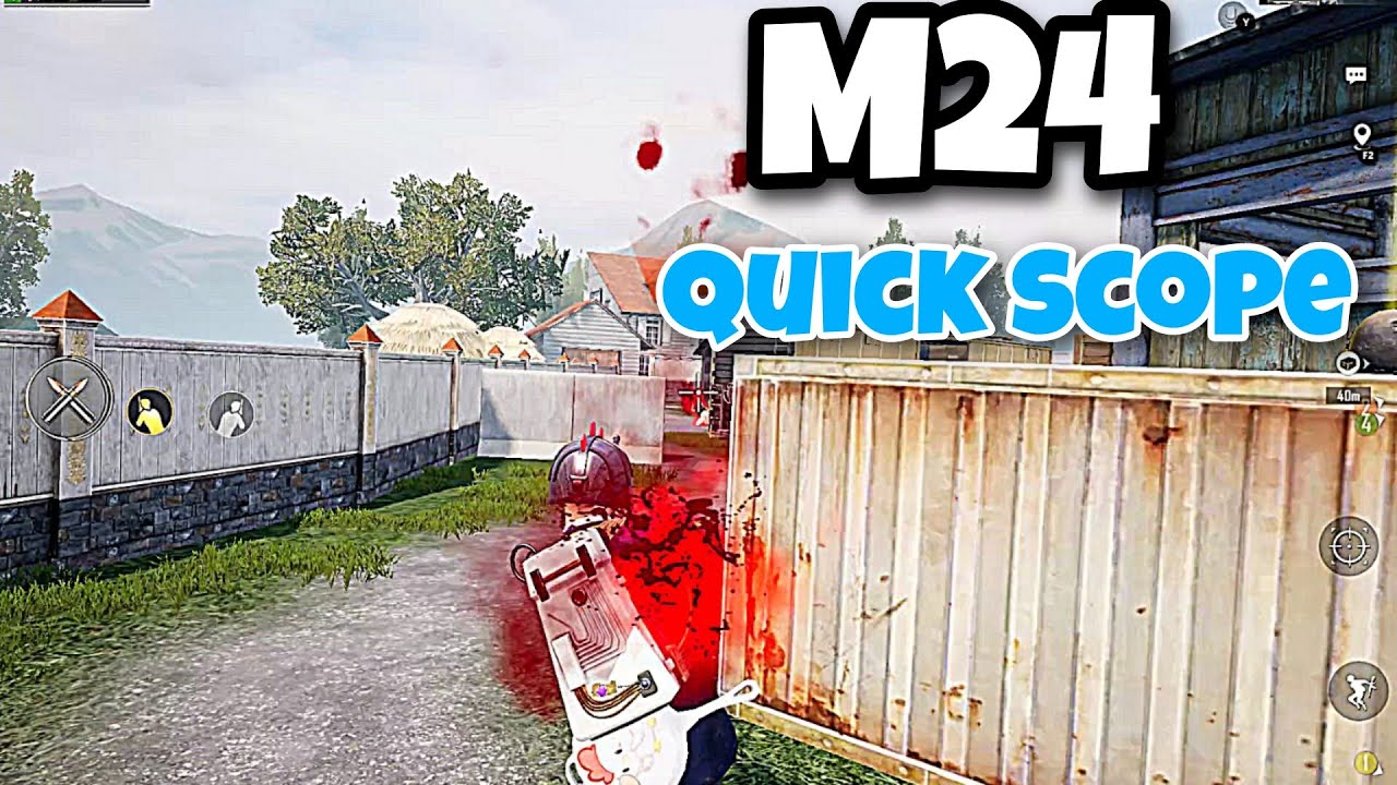 m24 Quick scopes Pubg - YouTube