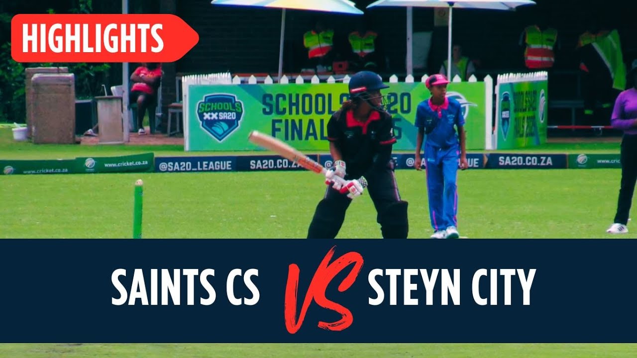 Cricket - Saints Christian School vs Steyn City School - Schools SA20 ...