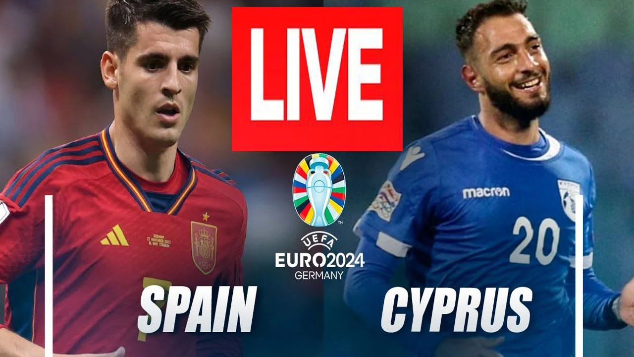 Spain vs Cyprus | UEFA Euro 2024 Qualifier | Match LIVE Today | Full ...