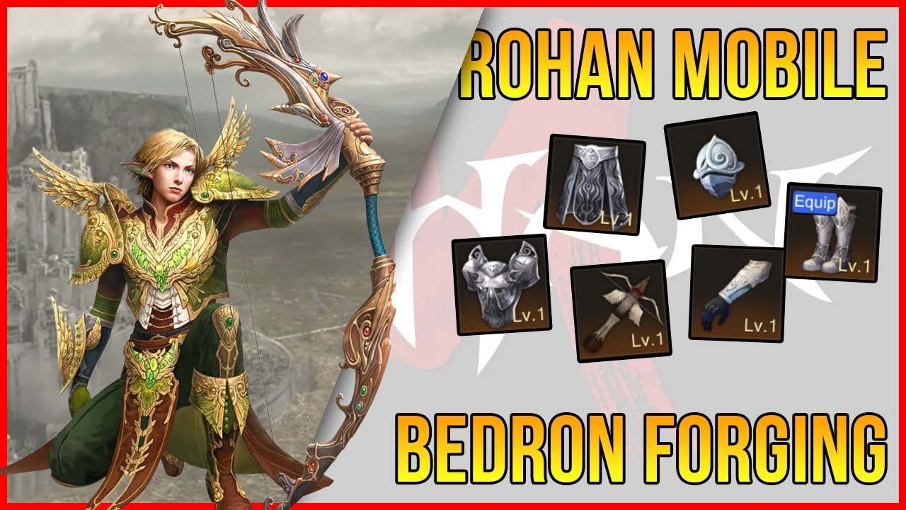 Early BEDRON forging (weak) + Ranger (FULL DEX) | ROHAN M Playwith SEA ...