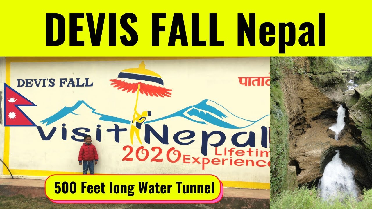 Devis Waterfall Nepal - YouTube