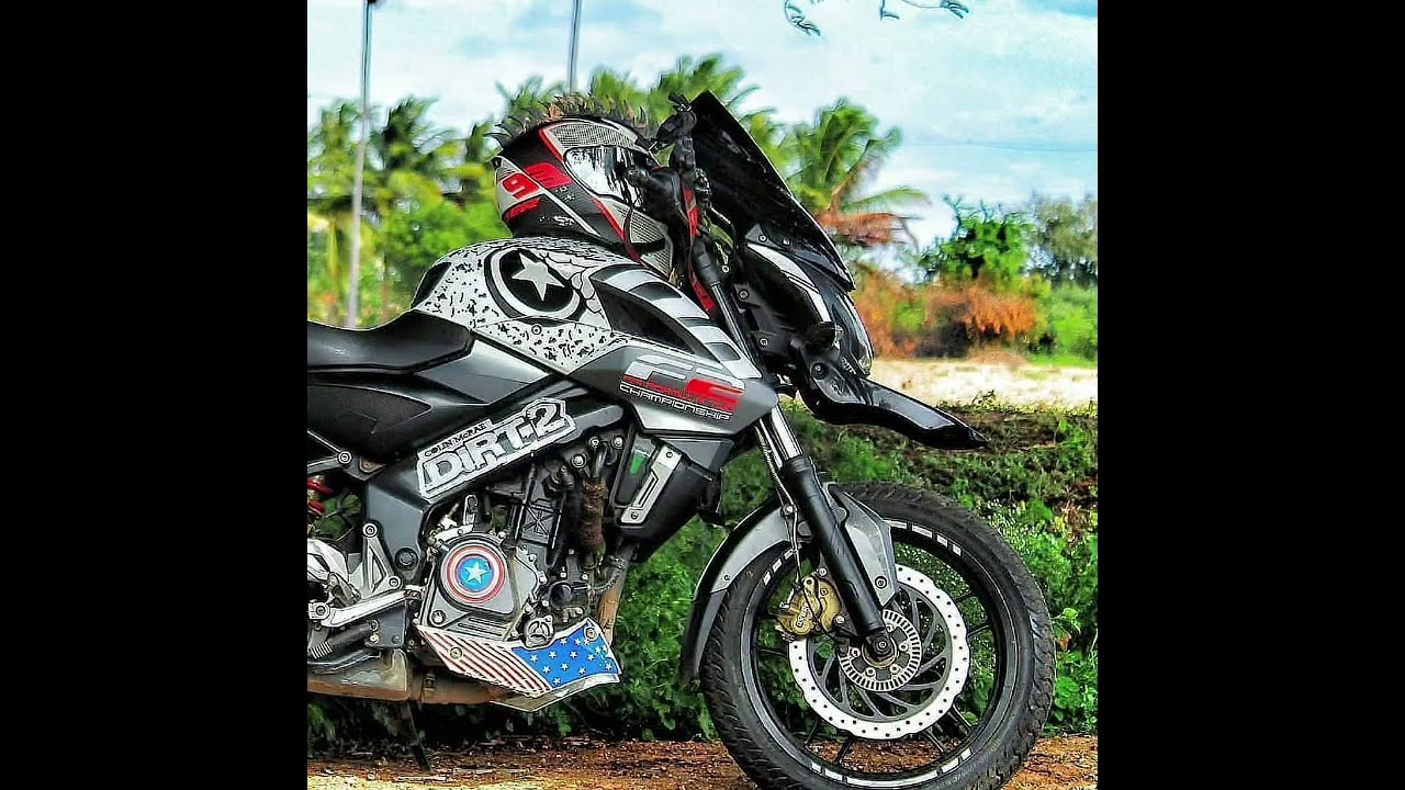 NS-200 / Top 10 Highly Modified And Sticker Modification Bajaj Pulsar ...
