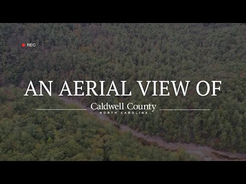 An Aerial View of Caldwell County NC - YouTube