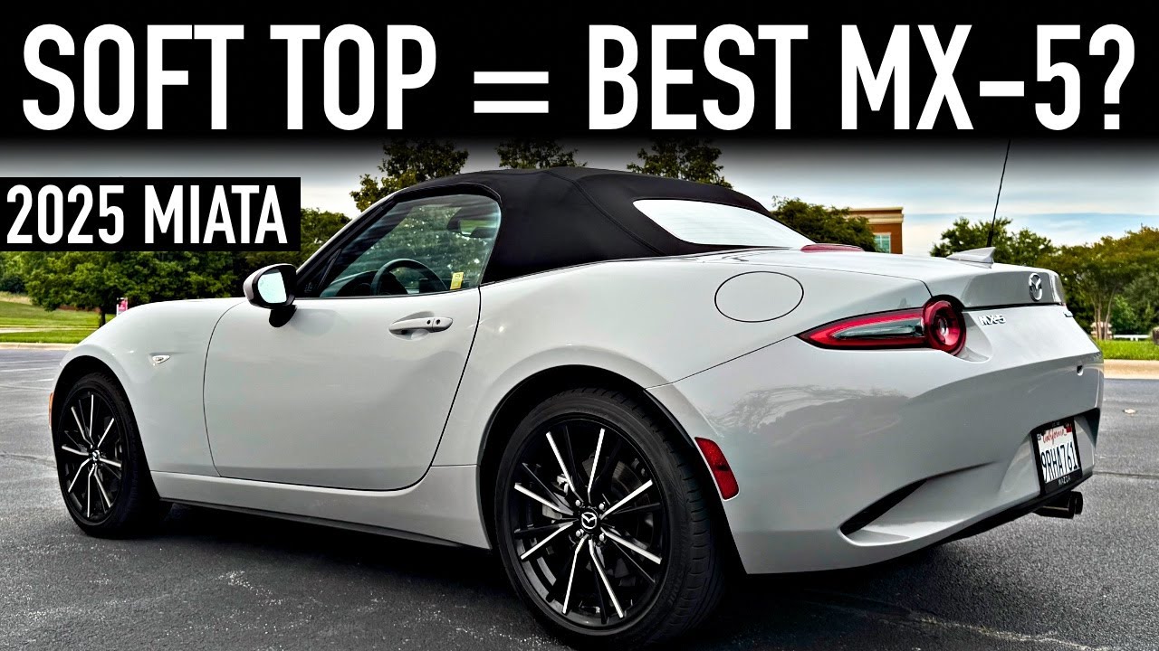 Why I Prefer The Soft Top Mazda MX-5 Miata - YouTube