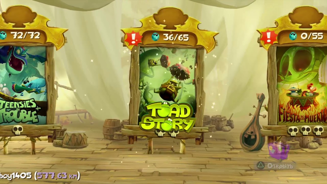 Ps4 pro Rayman Legends #3 - YouTube