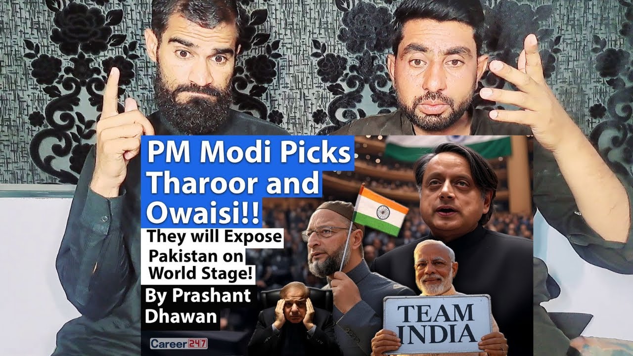 OWAISI AND THAROOR TO EXPOSE PAKISTAN IN FRONT OF WORLD MEDIA | PM Modi ...
