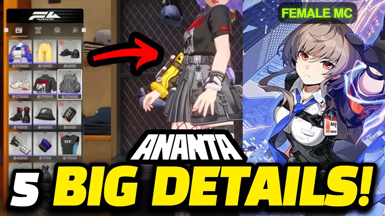 5 BIG NEW ANANTA DETAILS REVEALED By Devs (Female Main Character ...