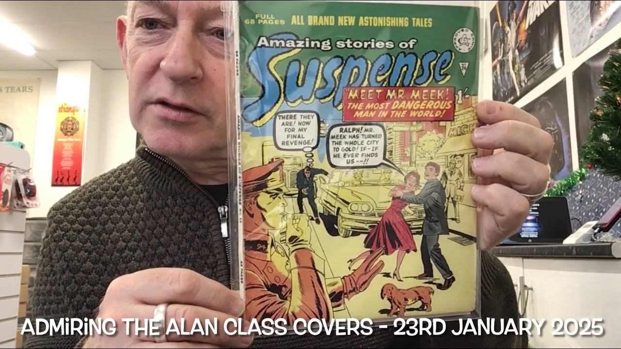 Admiring the Alan Class Covers - 23rd January 2025 - YouTube