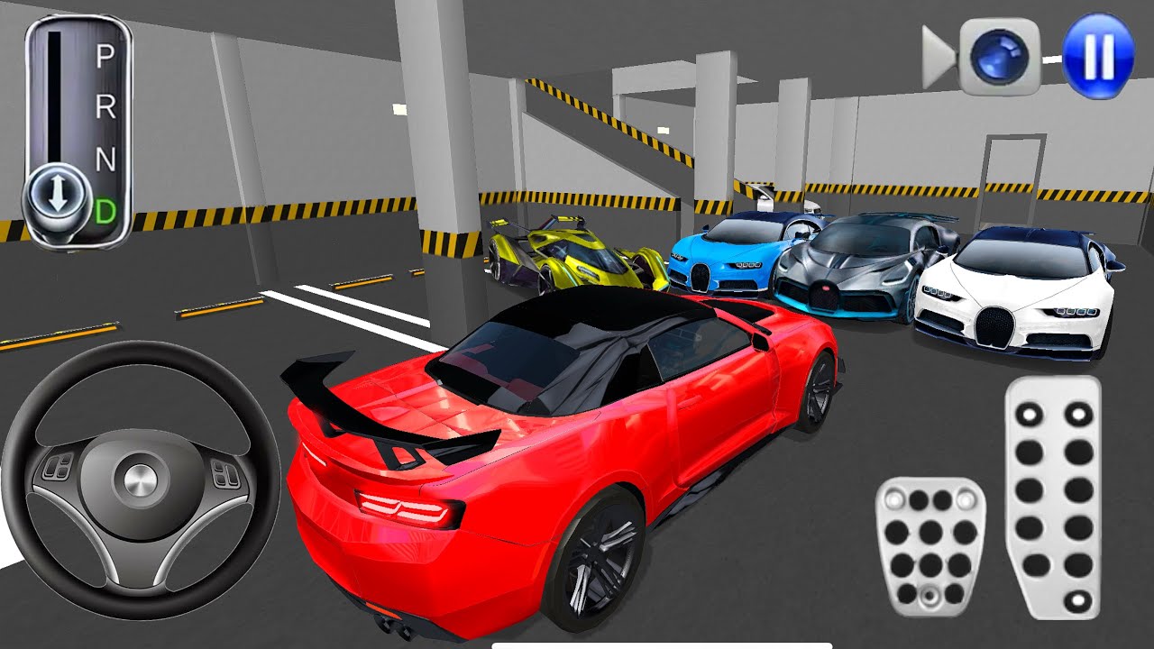 Today I service and washing all Buggati car - 3d car driving class ...