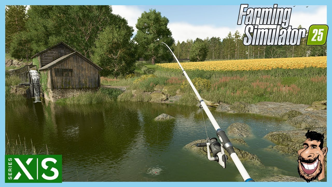 How To Use Fishing Rod FS25 XBOX - YouTube