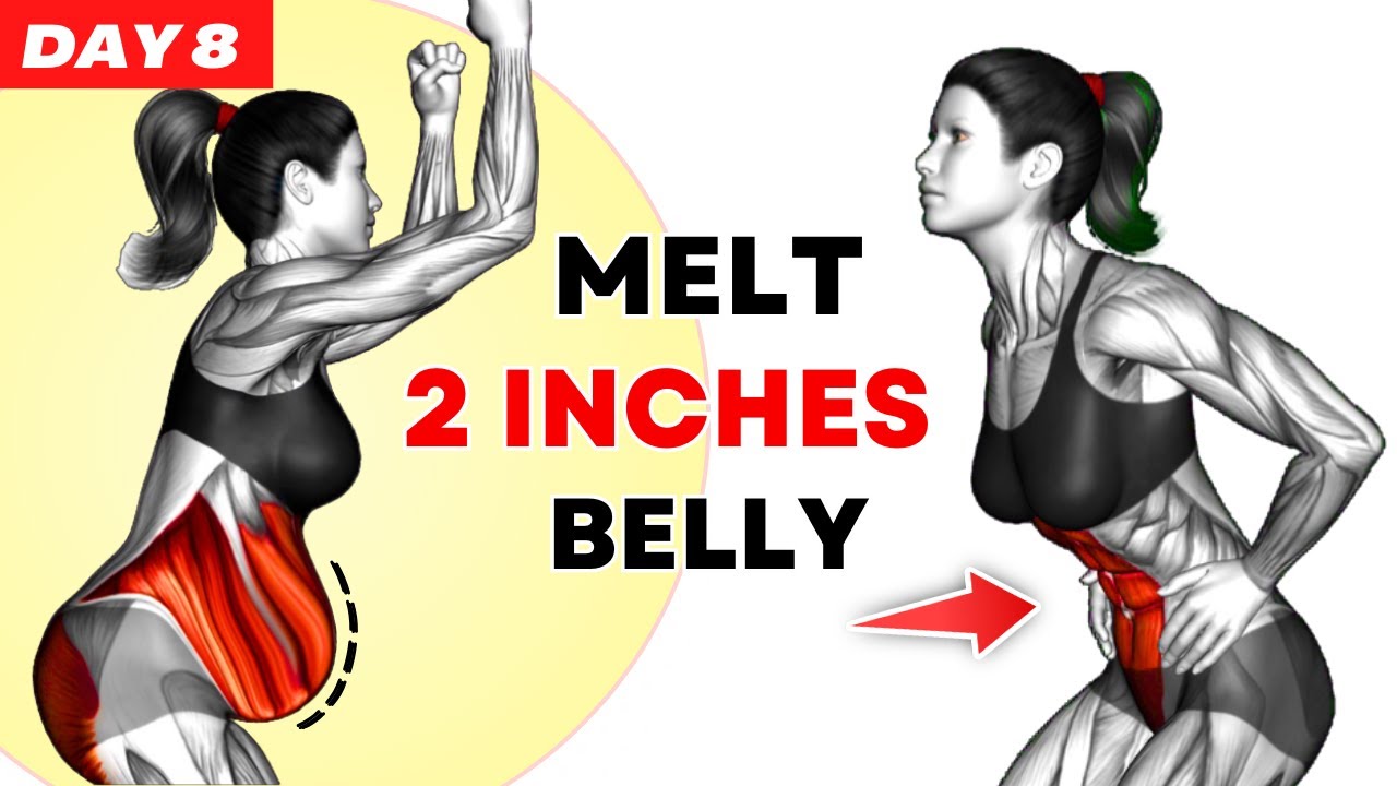 BEST 30-Min Exercise To LOSE 2 INCHES OFF WAIST | 2 Weeks 'LOSE BELLY ...
