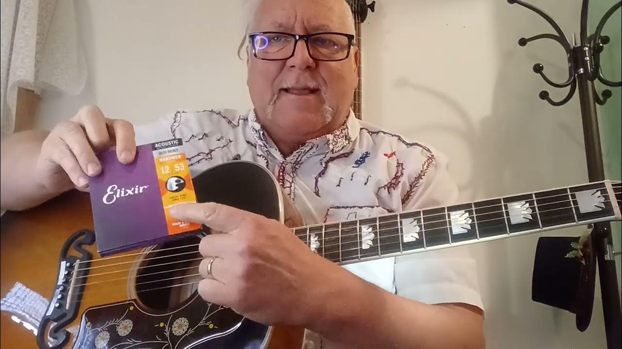My acoustic guitar Elixir strings story do not miss that... - YouTube
