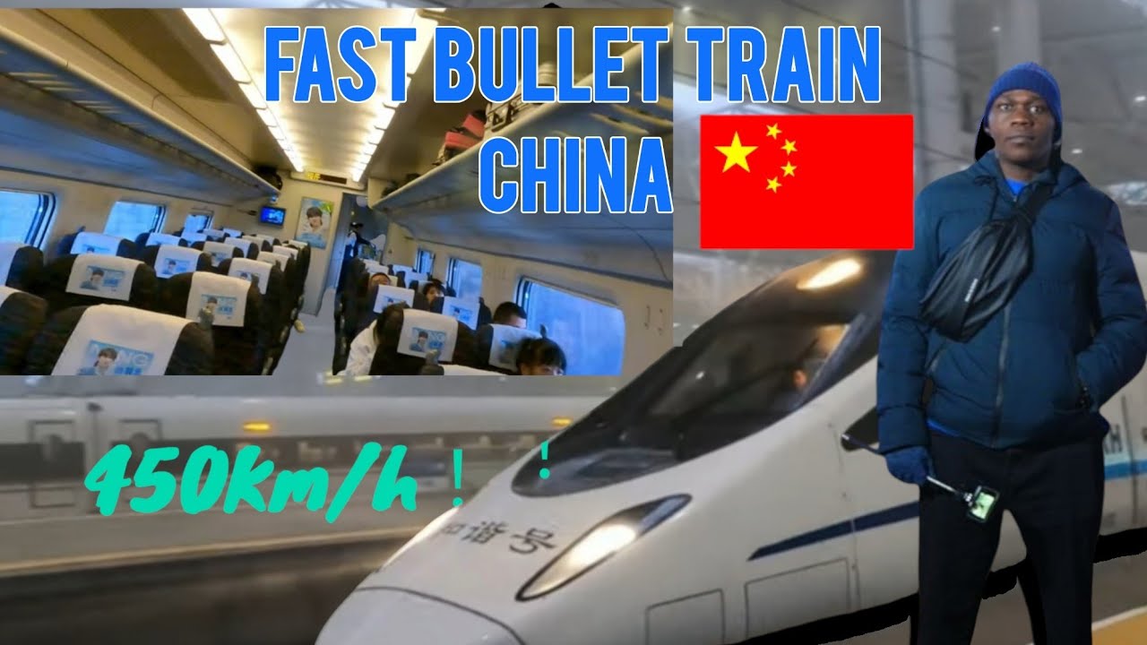 Experiencing China WORLD'S FASTEST Bullet Train..This what i have to ...