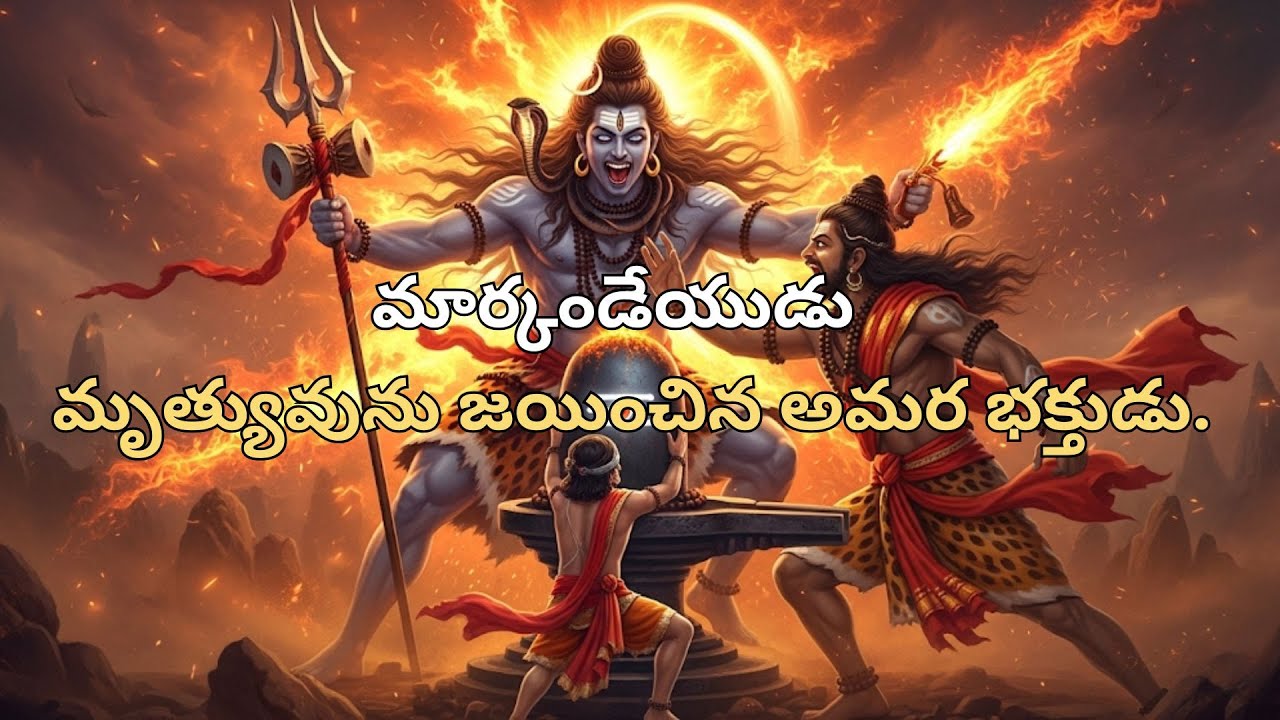 Markandeya: The Great Devotee Who Conquered Death || Telugu Traditions ...