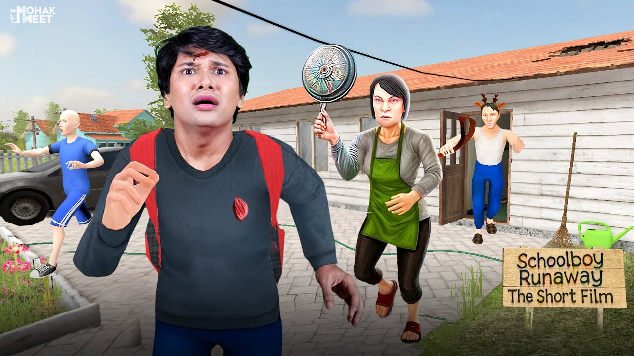 SCHOOLBOY RUNAWAY ROOFTOP SHORT FILM : स्कूलबॉय रनअवे | #Funny # ...