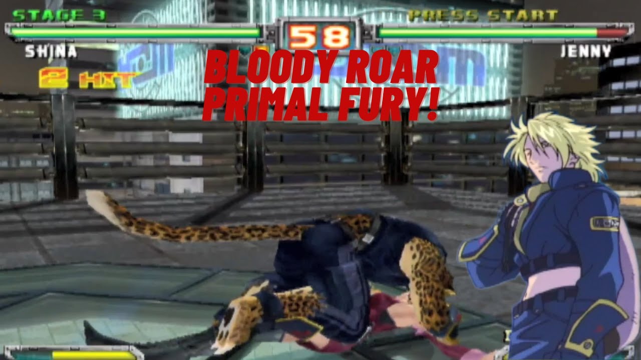 BLOODY ROAR: PRIMAL FURY Shina Goes Wild! - YouTube