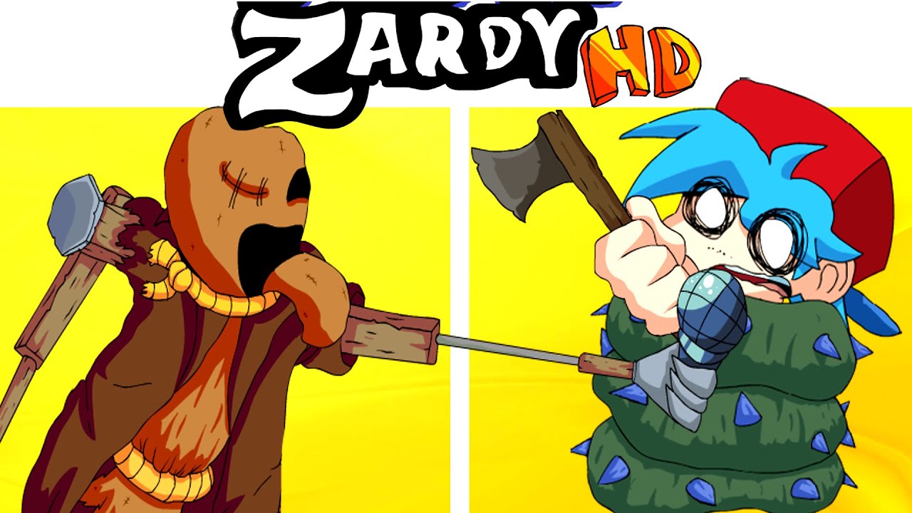 FNF VS Zardy phase 2 HD + ALL JUMPSCARES!! [HARD] - YouTube