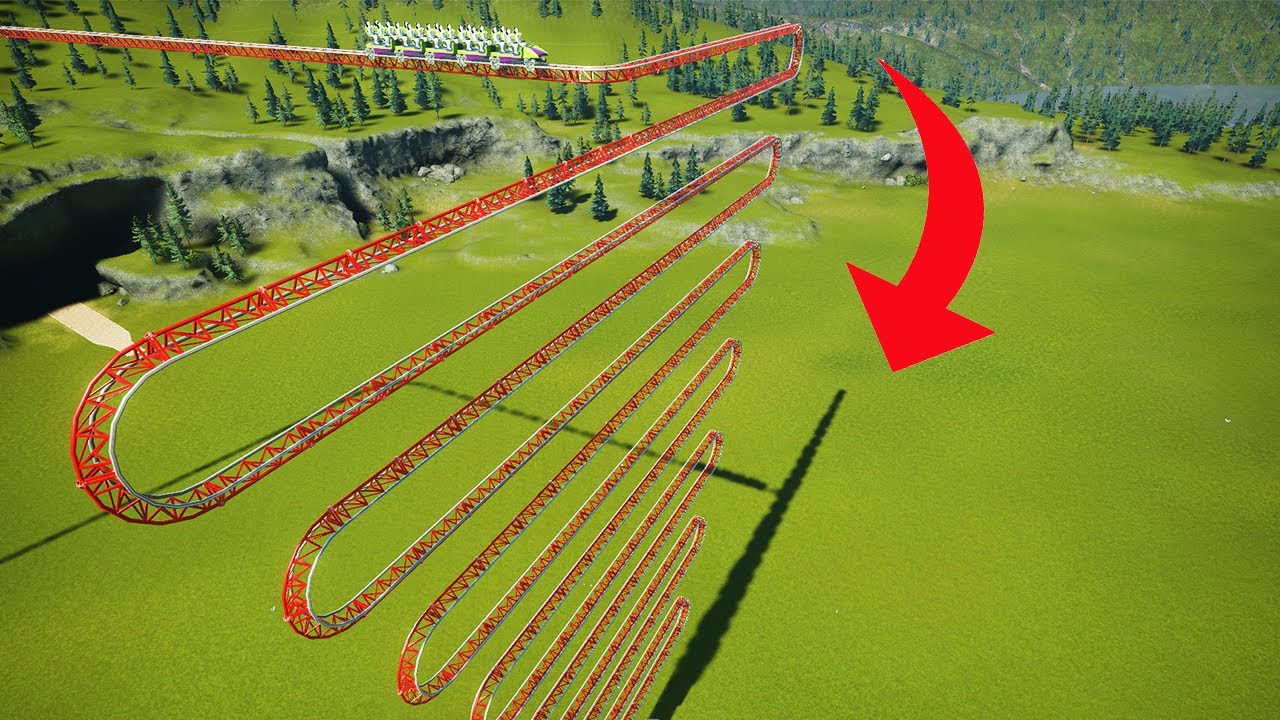 TRIANGLE ROLLER COASTER-Planet Coaster - YouTube
